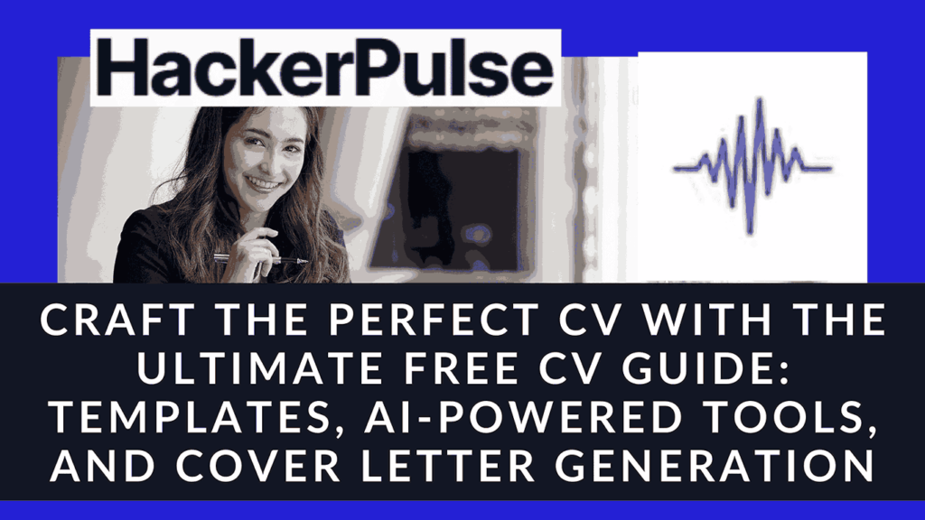 Craft the Perfect CV with the Ultimate Free CV Guide: Templates, AI ...