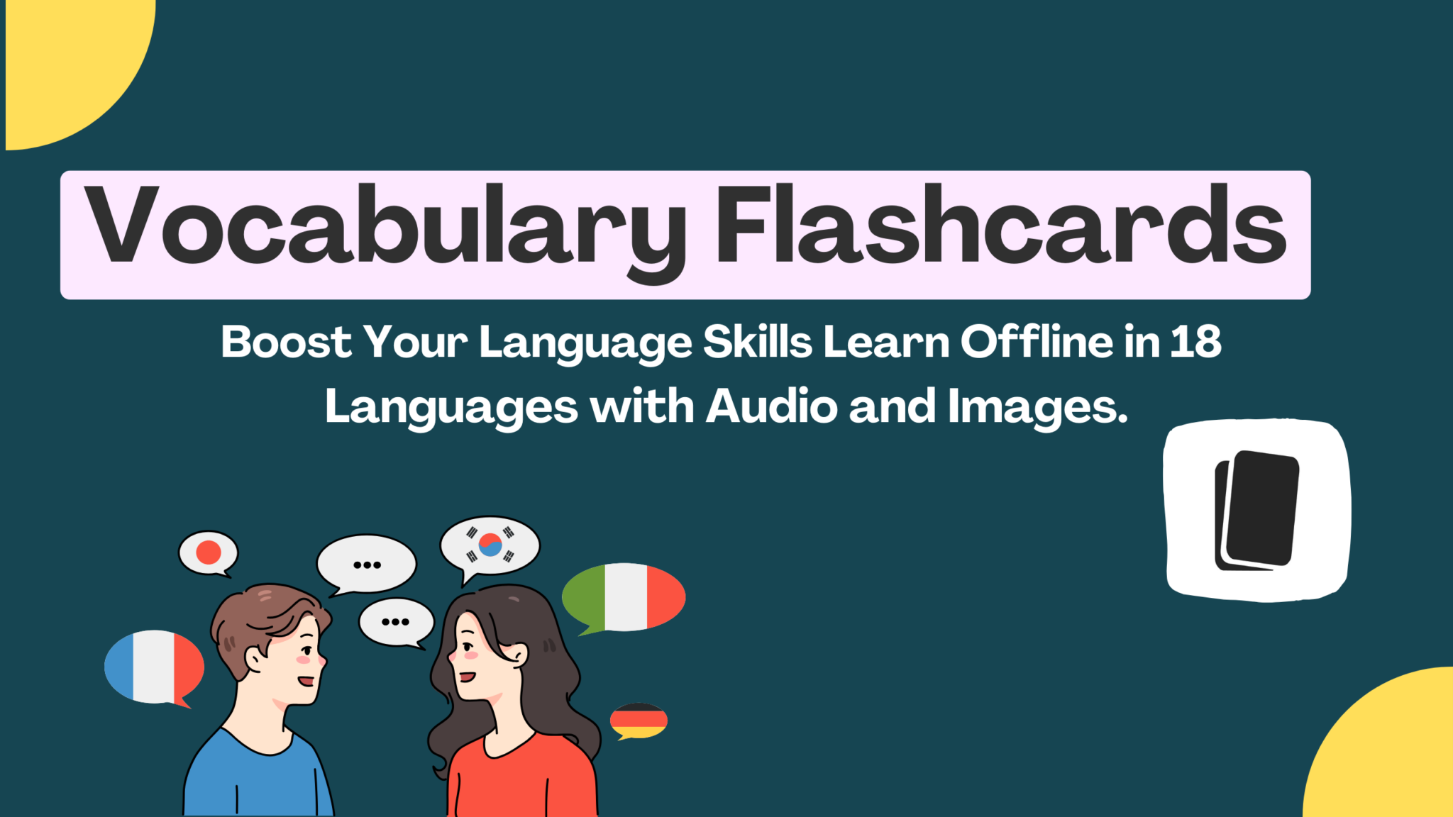 Boost Your Language Skills with Vocabulary Flashcards: Learn Offline in ...
