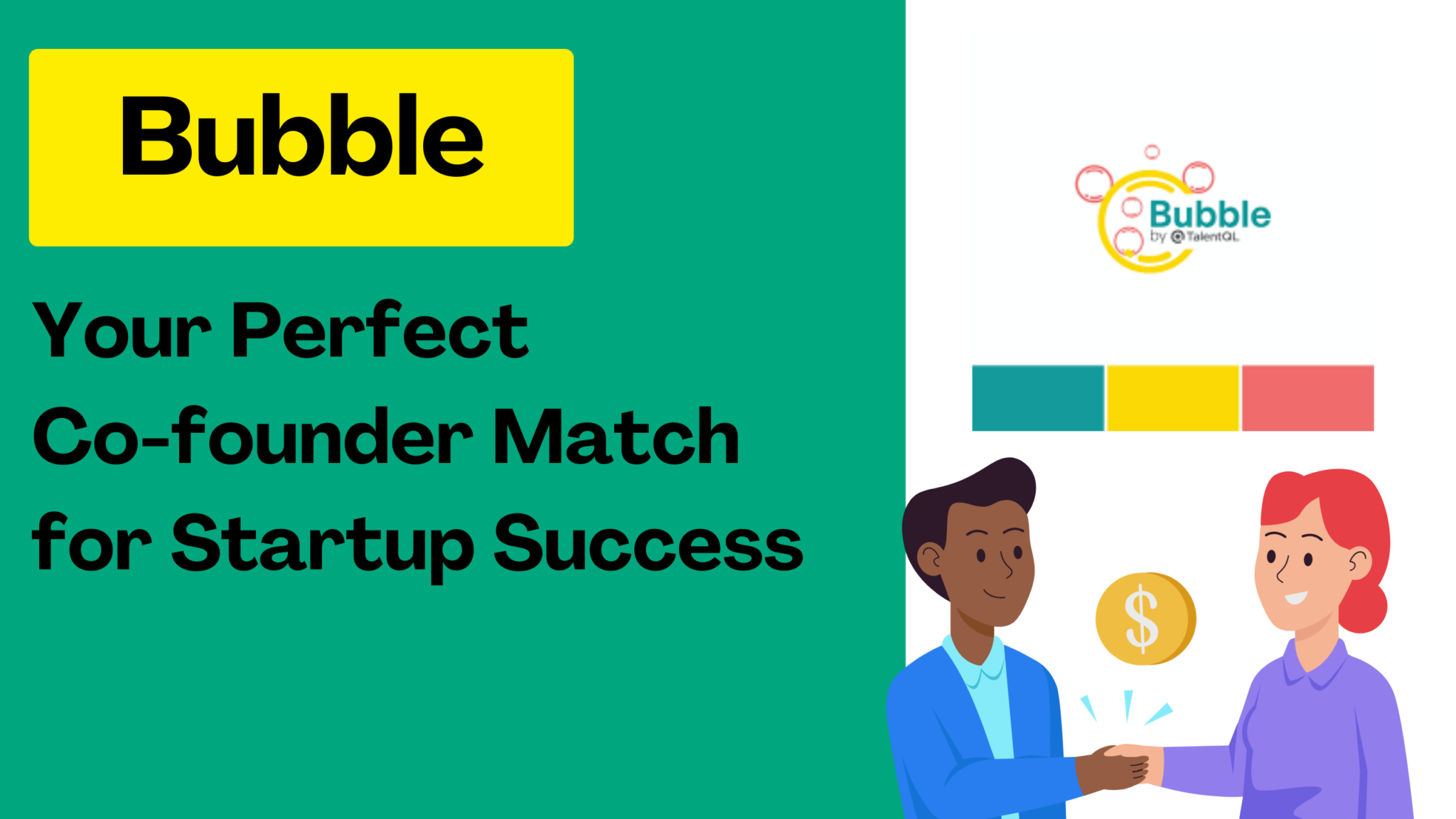 Bubble: Your Perfect Co-founder Match for Startup Success - Subscribed.FYI