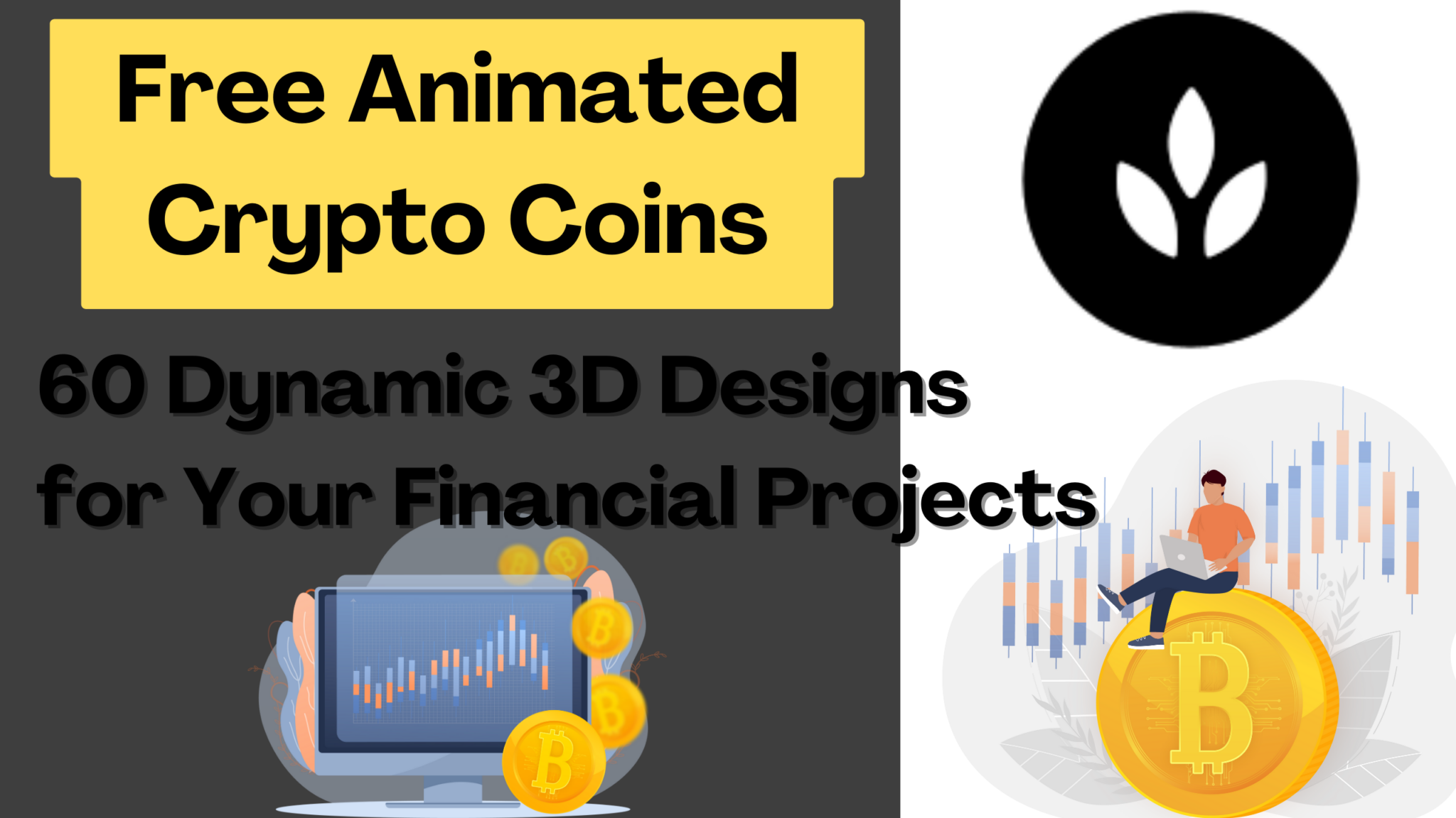 Free Animated Crypto Coins: 60 Dynamic 3D Designs for Your Financial ...