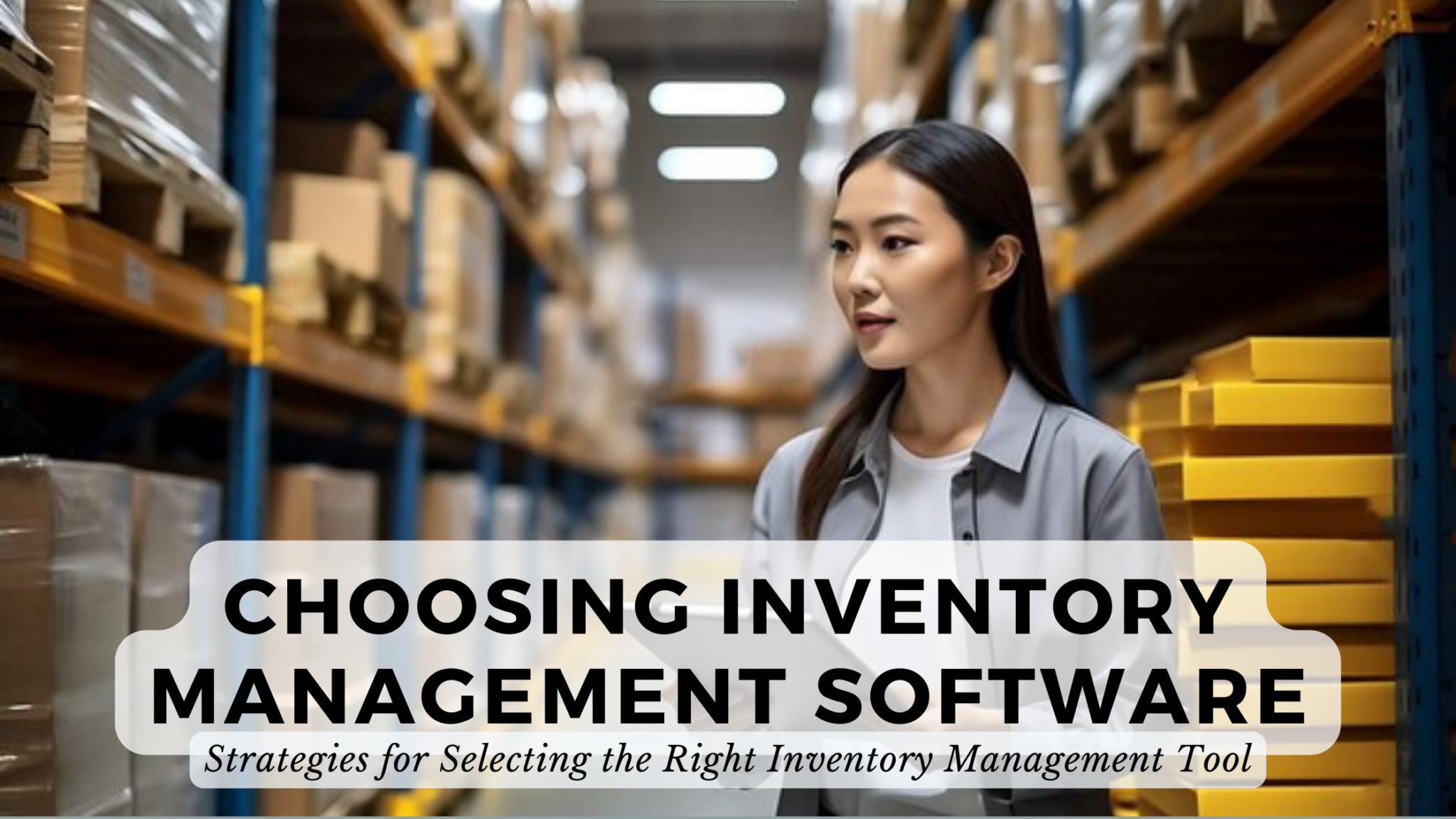 Choosing Inventory Management Software: Strategies for Selecting the Right Inventory Management ...