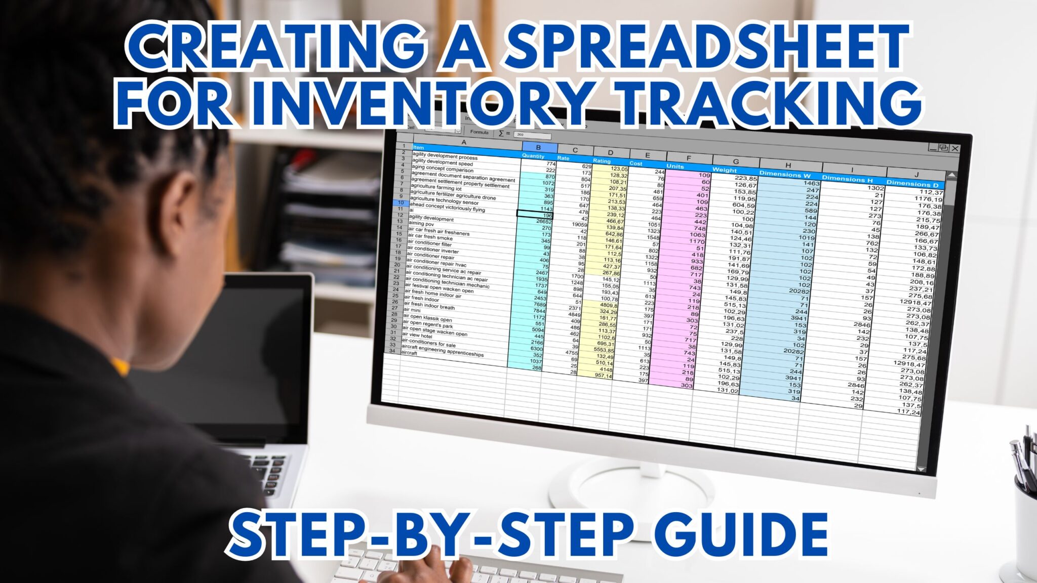 Creating a Spreadsheet for Inventory Tracking: Step-by-Step Guide ...