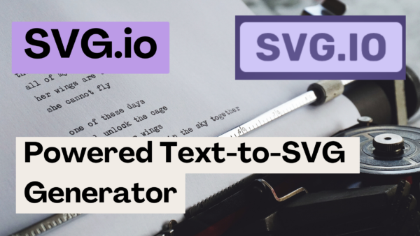 Transform Text to Art: Unleash Creativity with SVG.io's AI-Powered Text ...