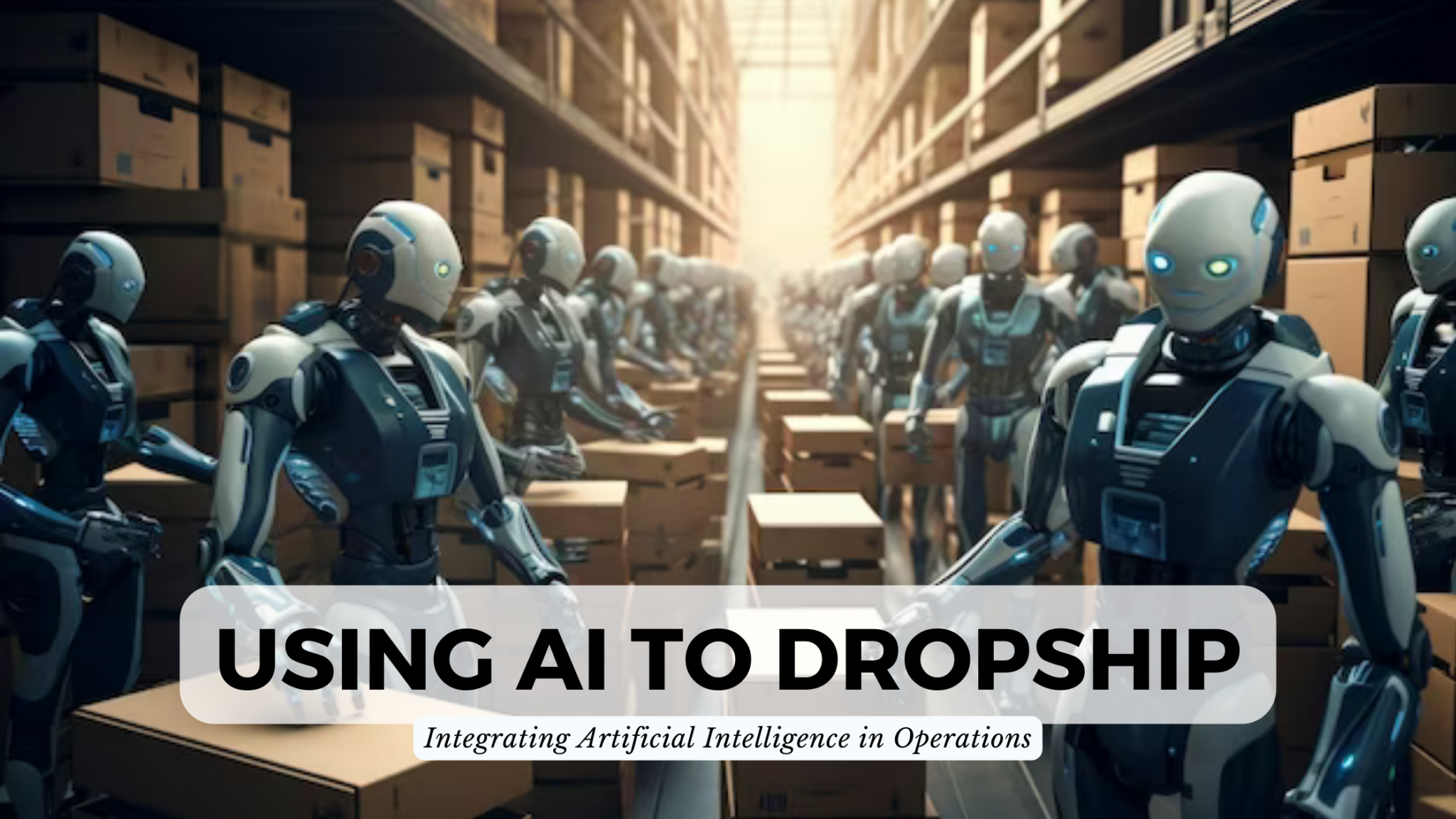 Using AI to Dropship: Integrating Artificial Intelligence in Operations ...