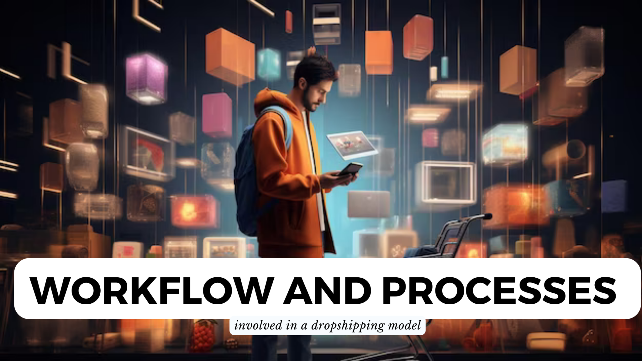 Workflow and processes involved in a dropshipping model - Subscribed.FYI