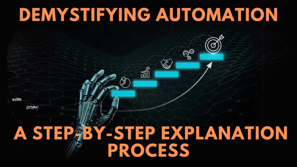 Demystifying Automation: A Step-by-Step Explanation Process ... Demystifying Automation: A Step-by-Step Explanation Process ...