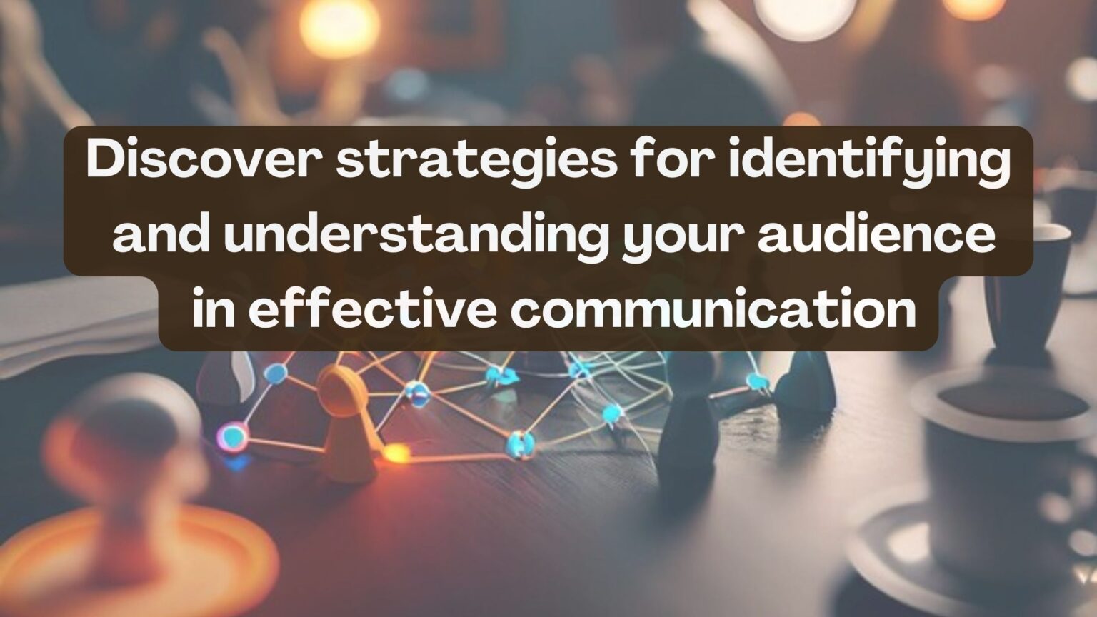 Discover strategies for identifying and understanding your audience in ...