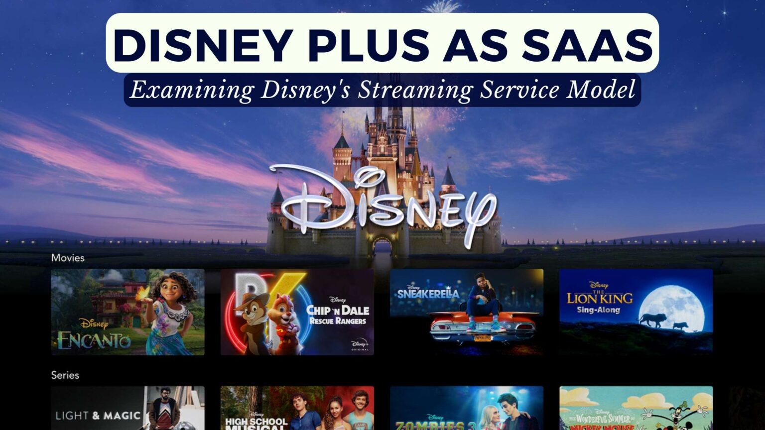 Disney Plus as SaaS: Examining Disney's Streaming Service Model ...