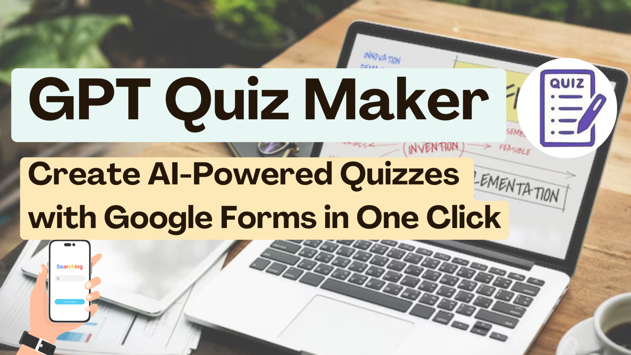 GPT Quiz Maker: Create AI-Powered Quizzes with Google Forms in One Click - Subscribed.FYI