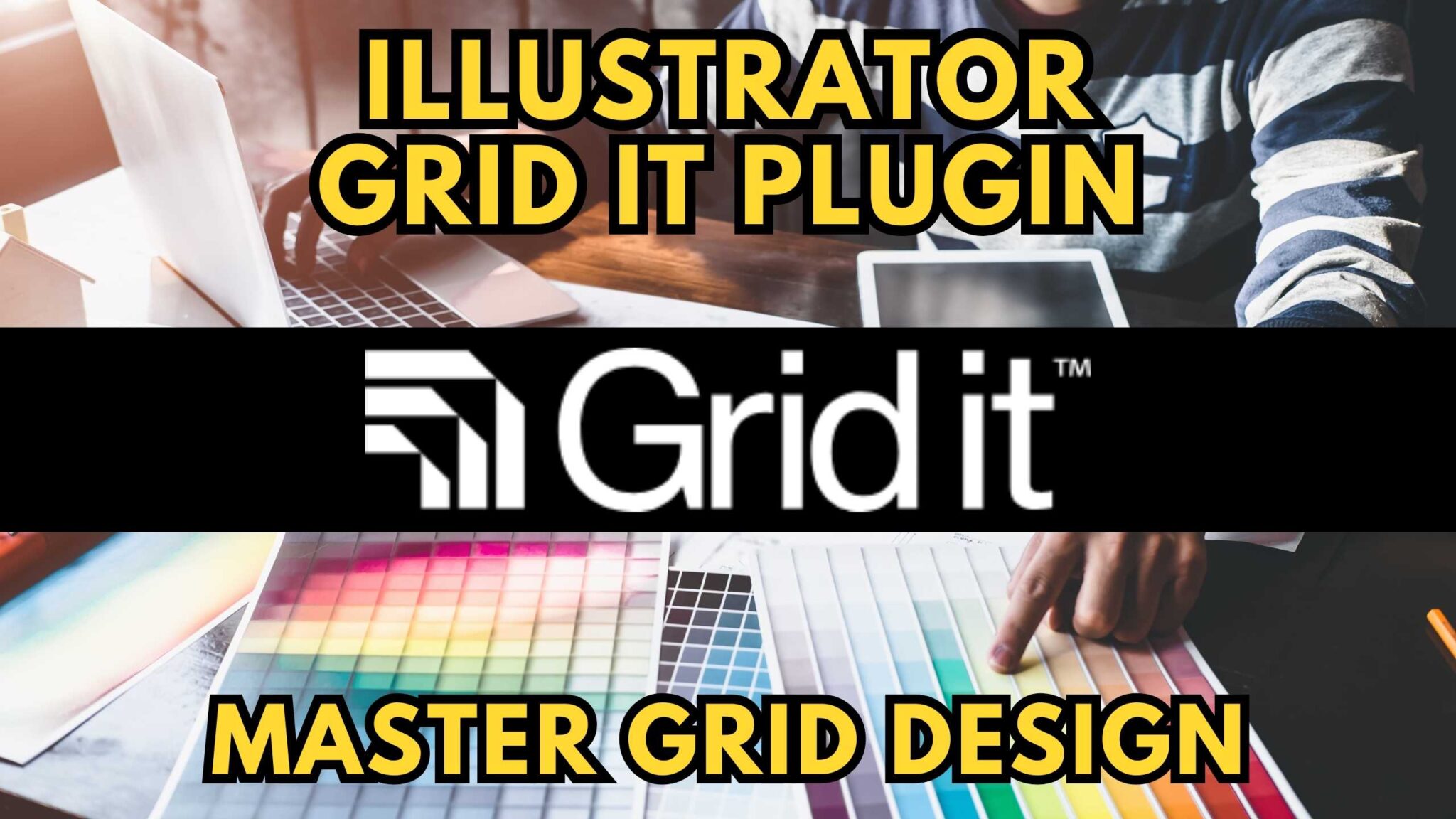 Illustrator Grid It Plugin: Master Grid Design - Subscribed.FYI