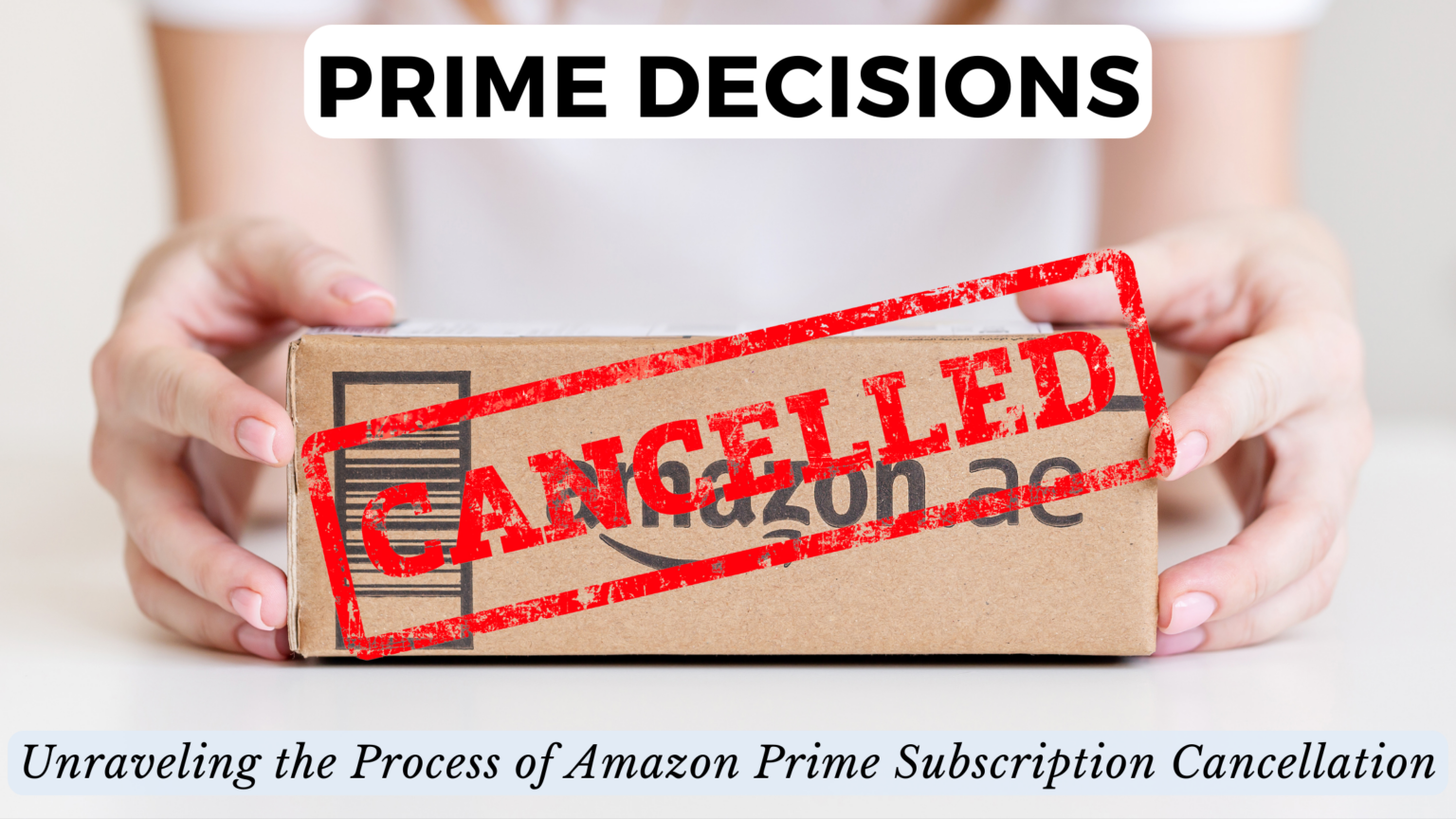 Prime Decisions: Unraveling the Process of Amazon Prime Subscription Cancellation - Subscribed.FYI