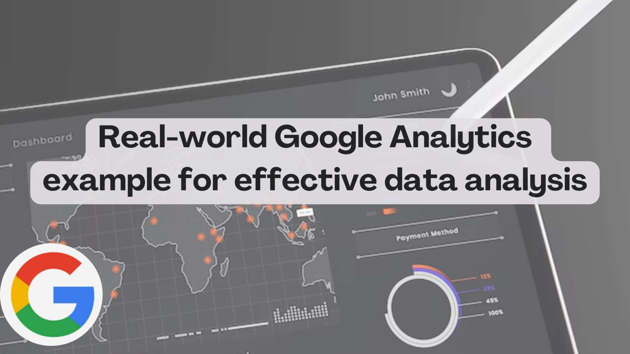 Real-world Google Analytics example for effective data analysis ...