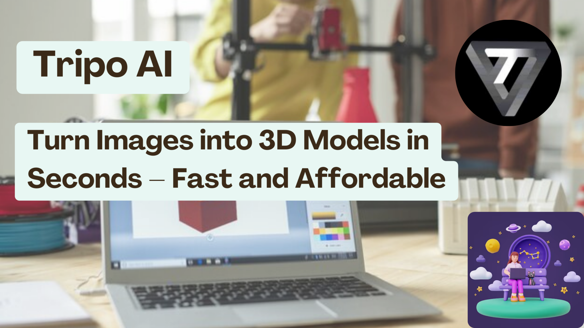 Tripo AI: Turn Images into 3D Models in Seconds – Fast and Affordable - Subscribed.FYI