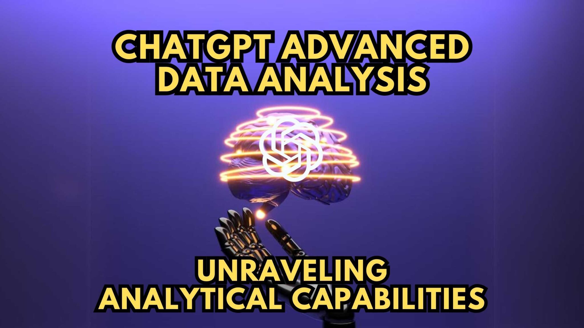 ChatGPT Advanced Data Analysis: Unraveling Analytical Capabilities ...