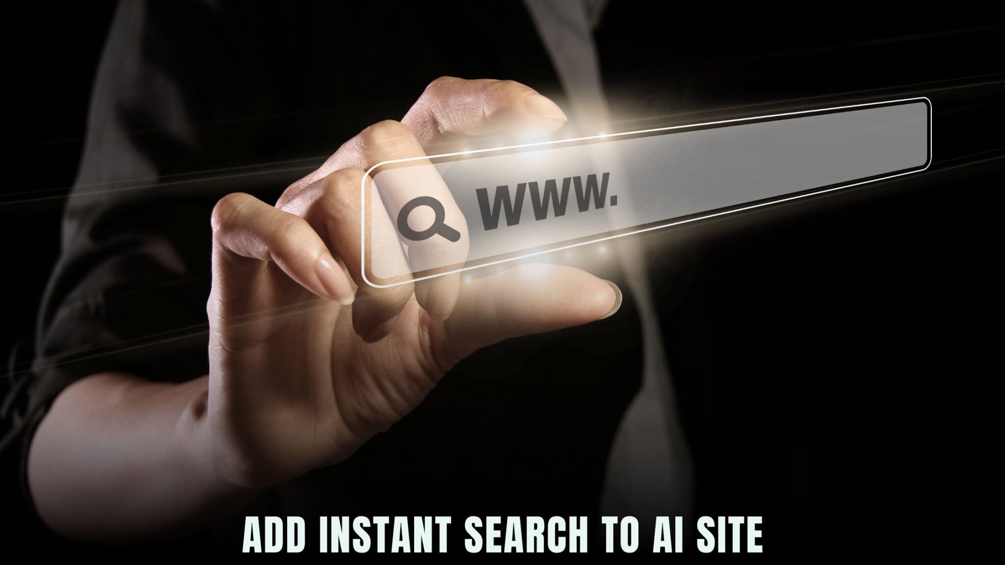 How to Add Instant Search to Your AI-Built Website? - Subscribed.FYI